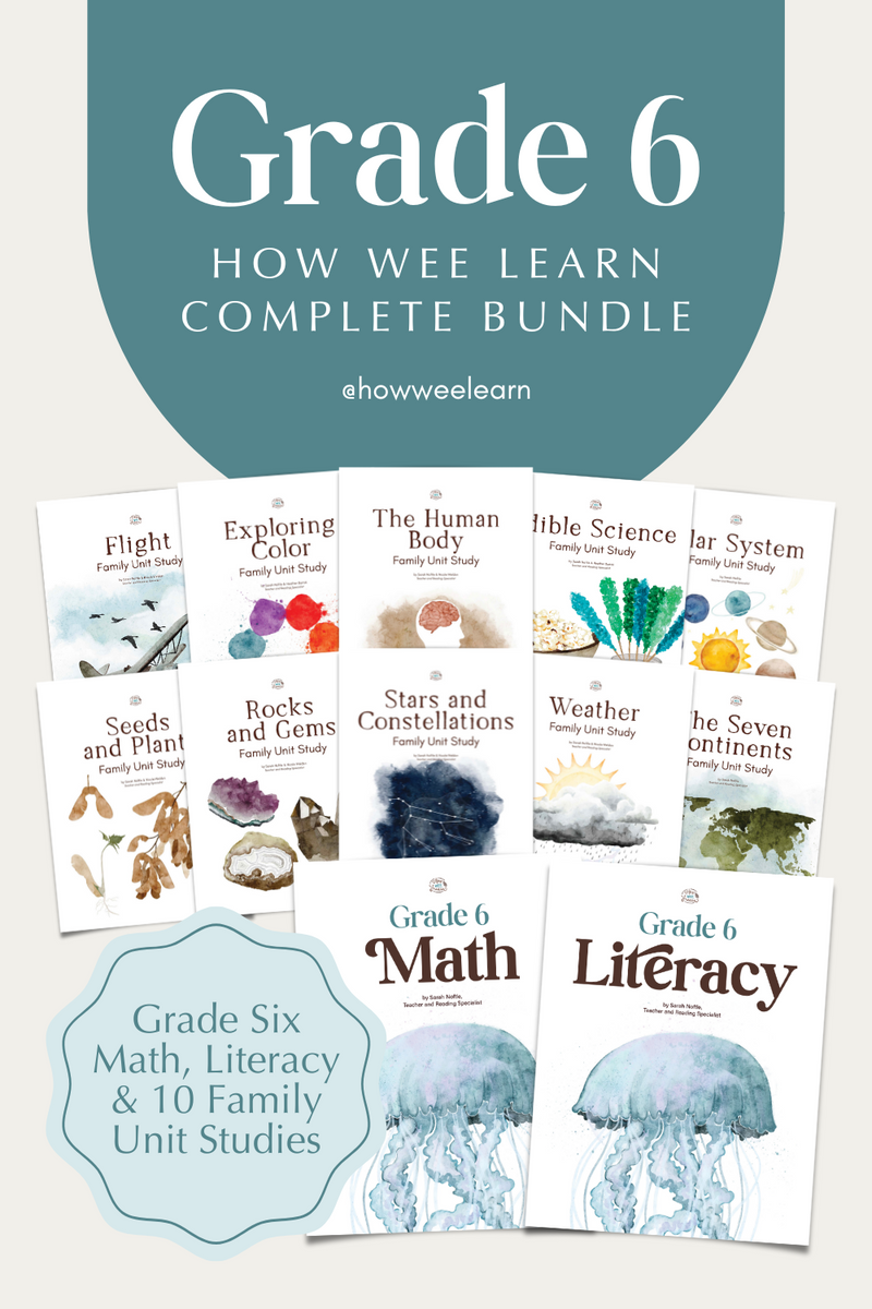 Grade Six Complete Bundle | Homeschooling is meant to be this fun ...