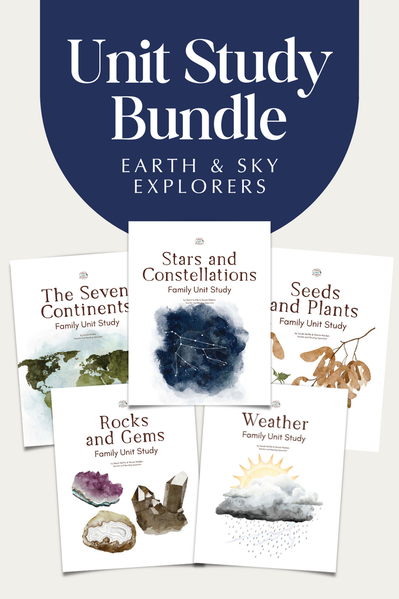 Earth & Sky Explorers Bundle | Family Unit Studies for Ages 4-12 – How ...