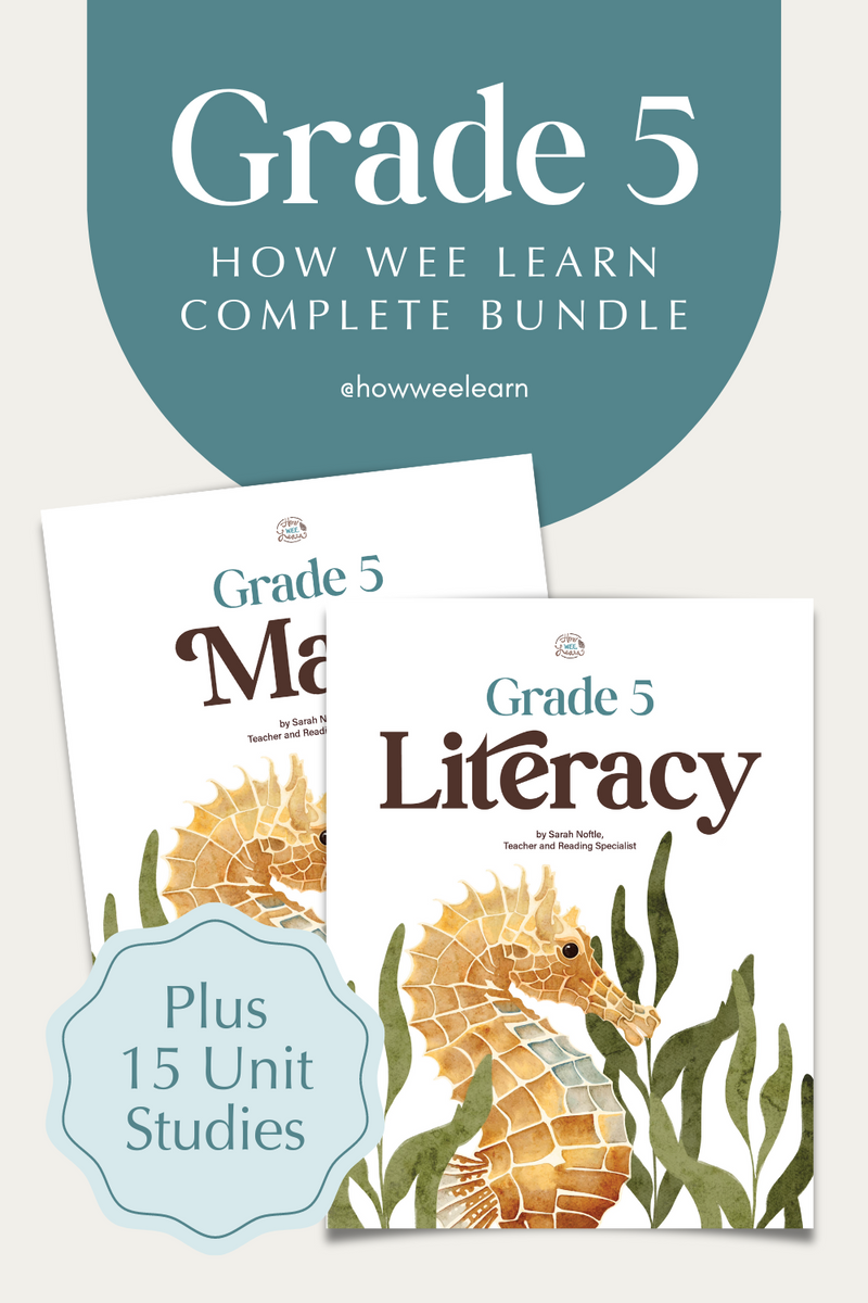 Grade Five Complete Bundle | Homeschooling is meant to be this fun ...