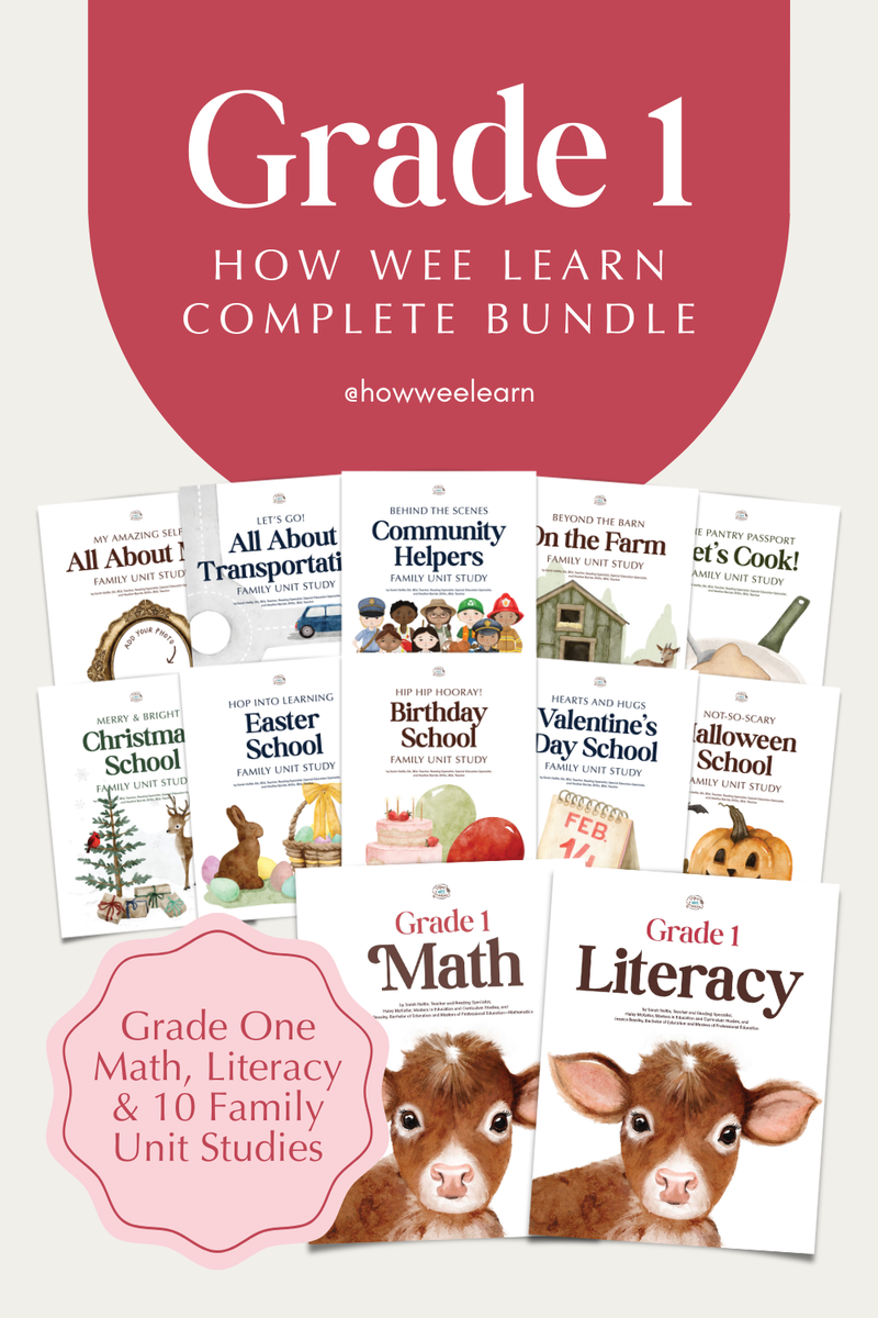Grade One Complete Bundle | Homeschooling is meant to be this fun ...