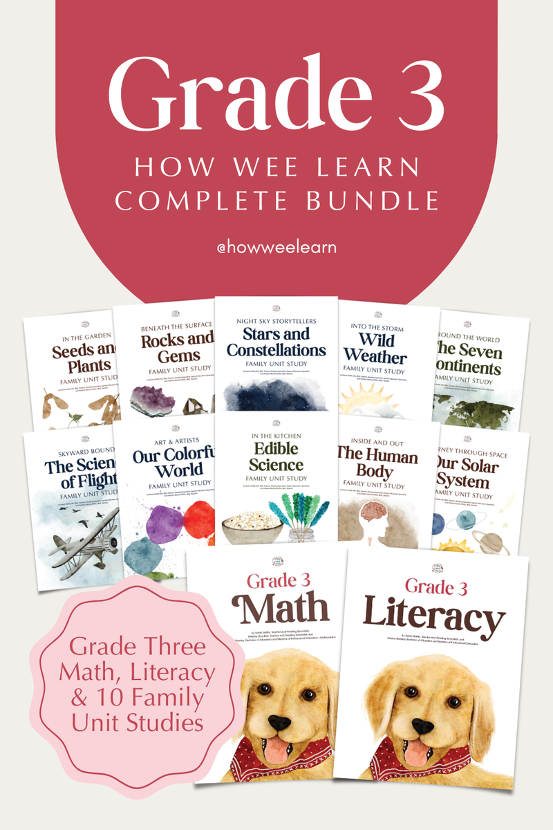 Grade Three Complete Bundle | Homeschooling is meant to be this fun ...