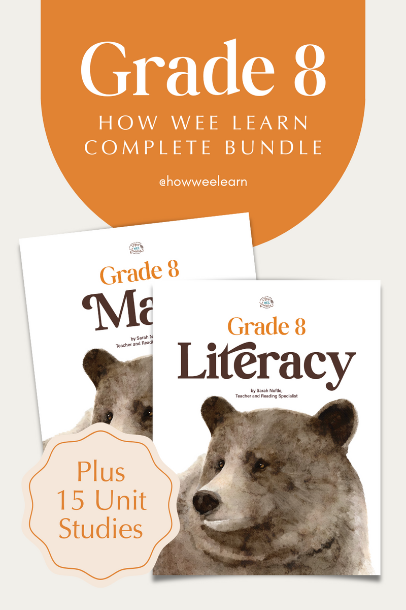 Grade Eight Complete Bundle (PRE-ORDER) – How Wee Learn