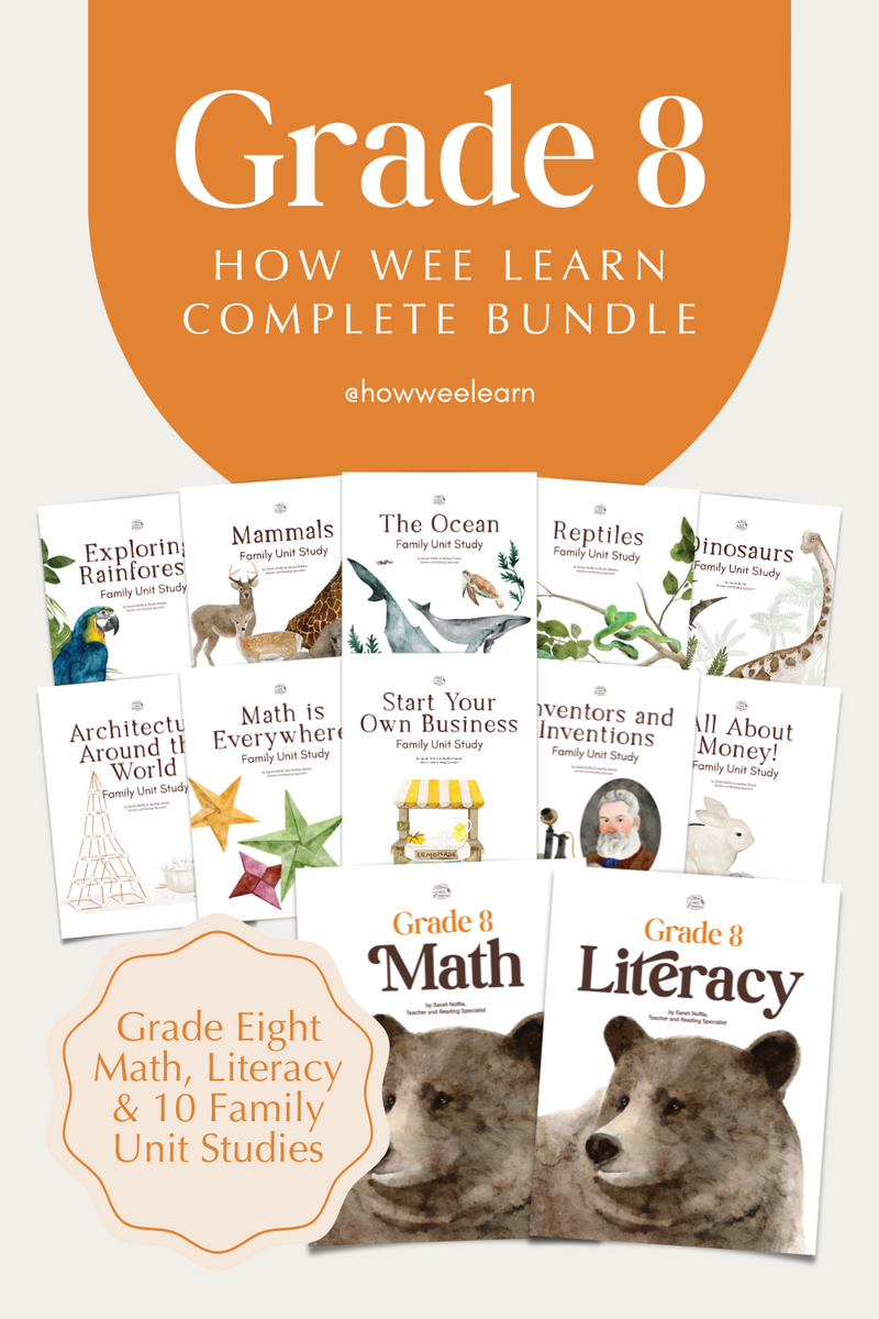 Grade Eight Complete Bundle | Homeschooling is meant to be this fun ...