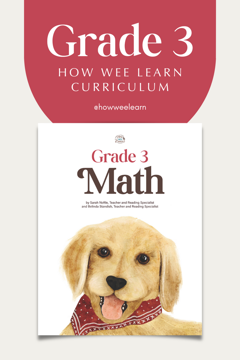 Grade Three Math Curriculum | Homeschool in one page a day! – How Wee Learn