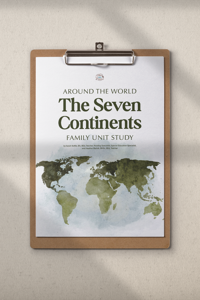 The Seven Continents | Family Unit Study for Ages 4 to 12 – How Wee Learn