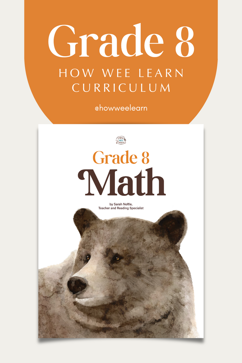 Grade Eight Math Curriculum | Homeschool in one page a day! – How Wee Learn