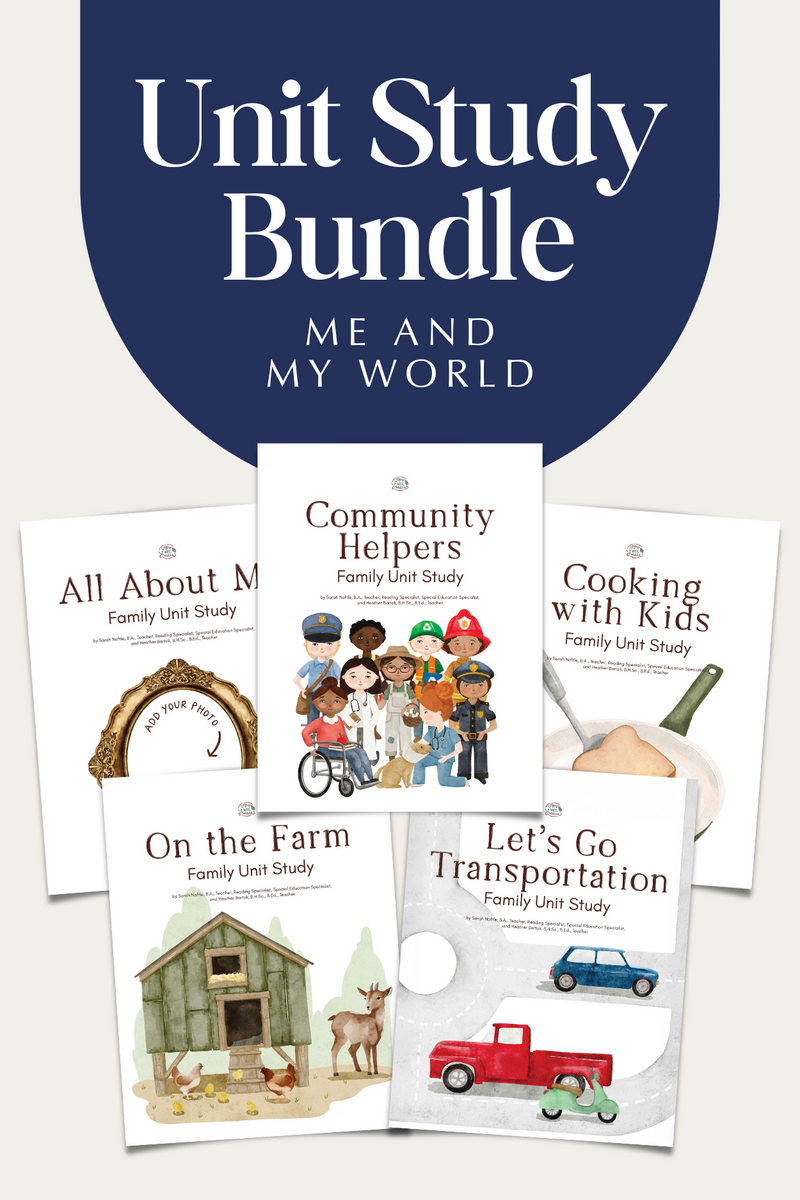 Me and My World Bundle | Family Unit Studies for Ages 4-12 – How Wee Learn
