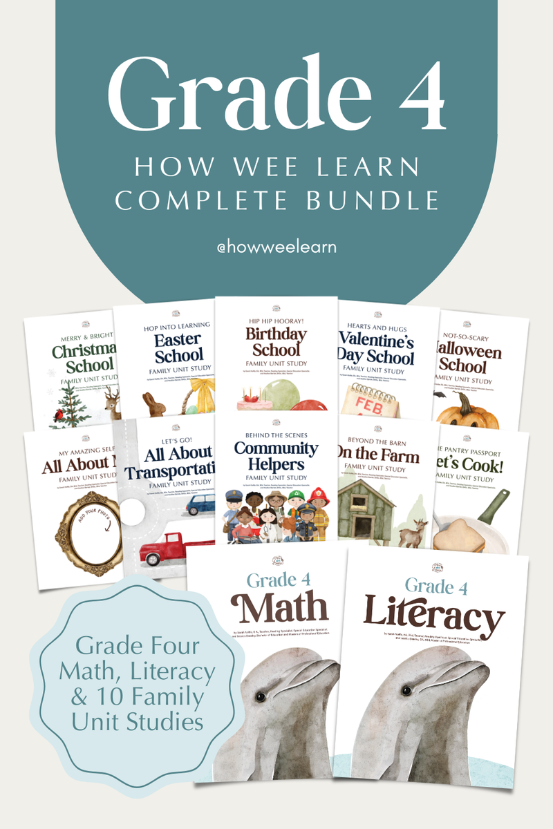 Grade Four Complete Bundle | Homeschooling is meant to be this fun ...