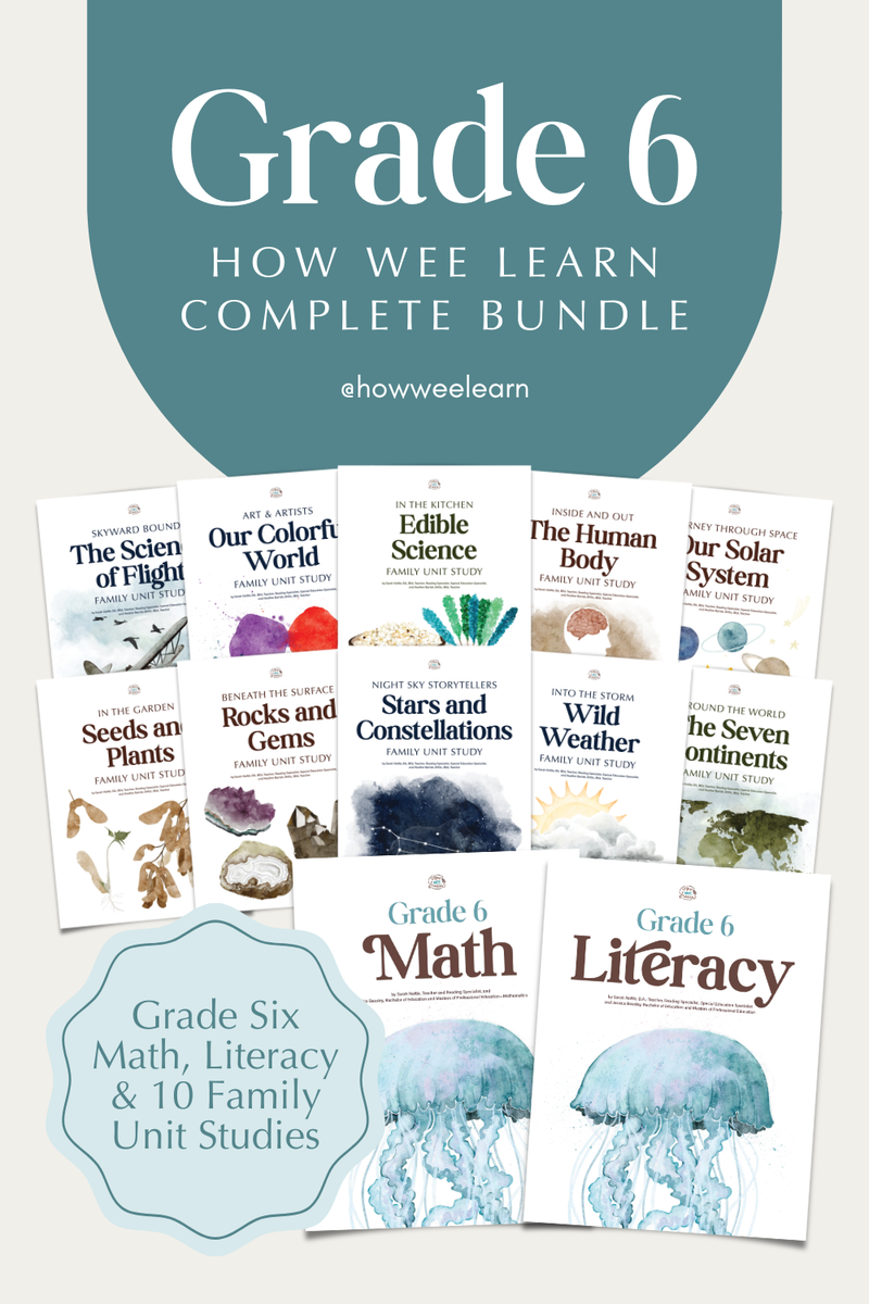 Grade Six Complete Bundle | Homeschooling is meant to be this fun ...