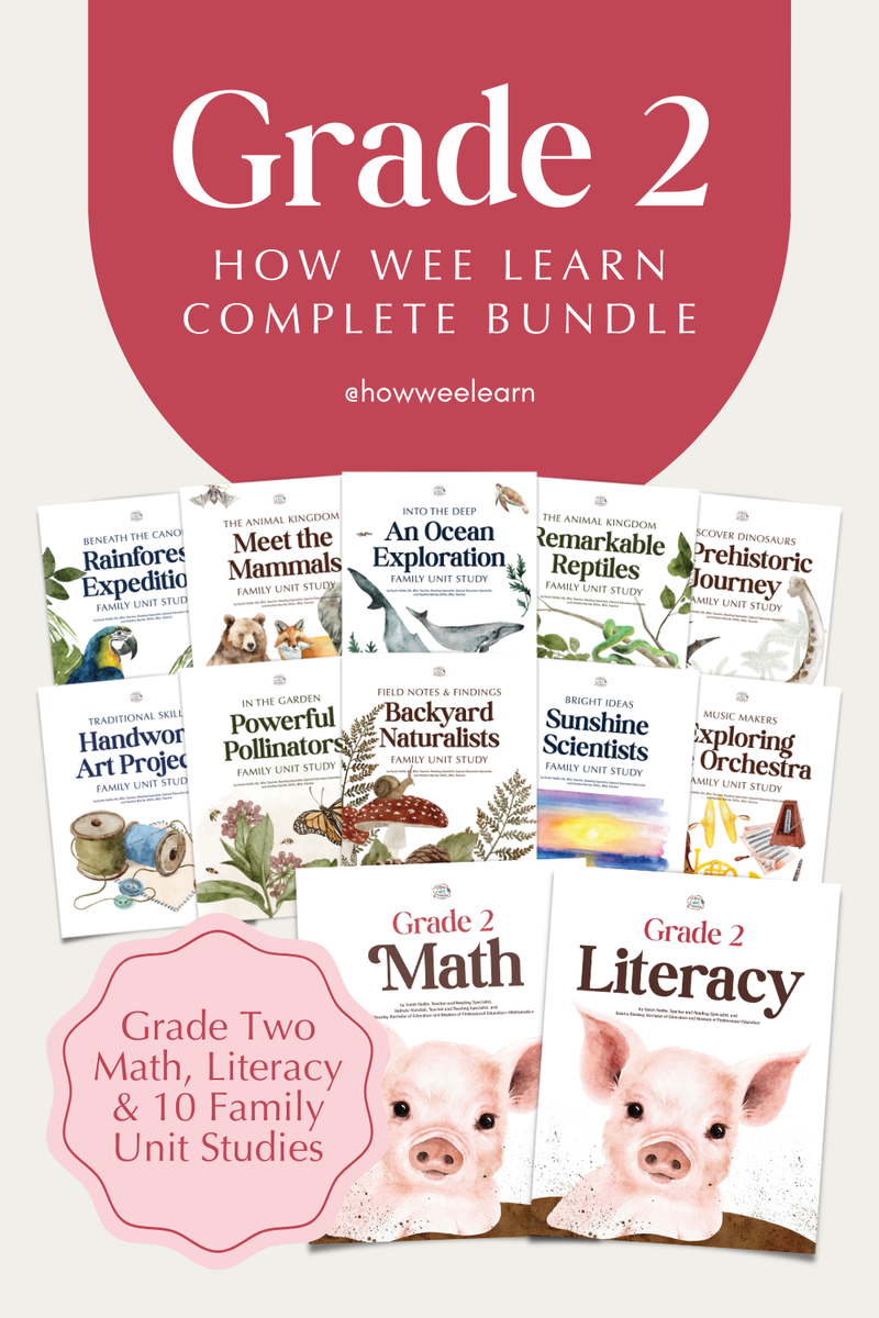 Grade Two Complete Bundle | Homeschooling is meant to be this fun ...