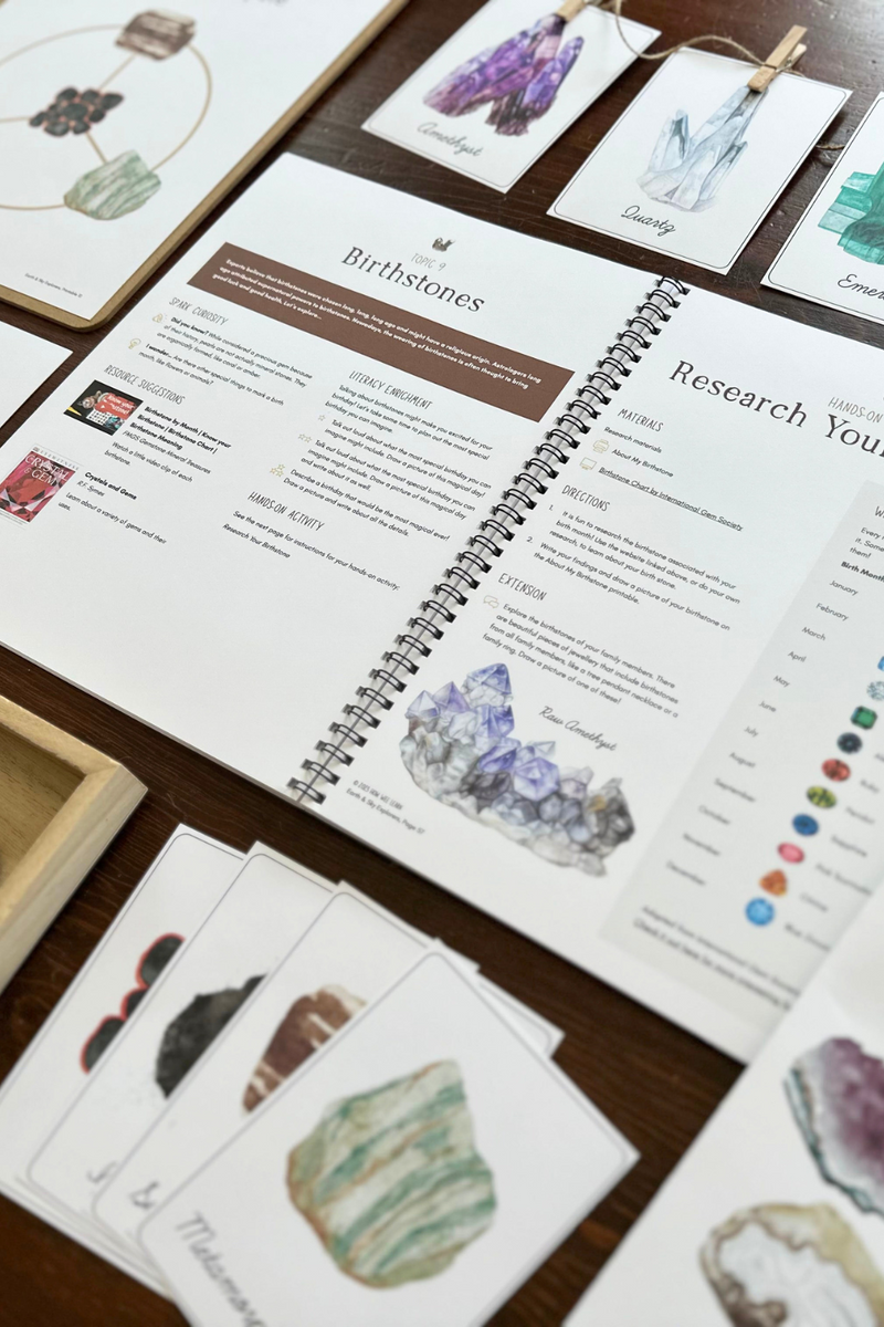 Rocks and Gems | Family Unit Study for Ages 4 to 12 – How Wee Learn